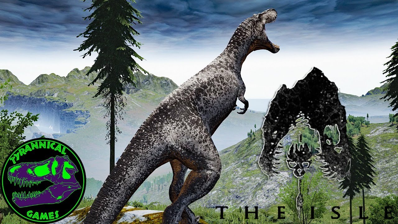 The Isle - TYRANNOSAURUS LIFE GAMEPLAY ON ISLA NYCTA 3 (FULL SERVER ...