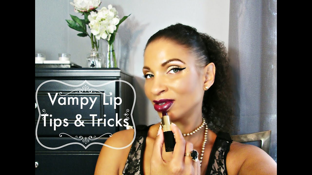 How to Get Flawless Vampy Lips - YouTube