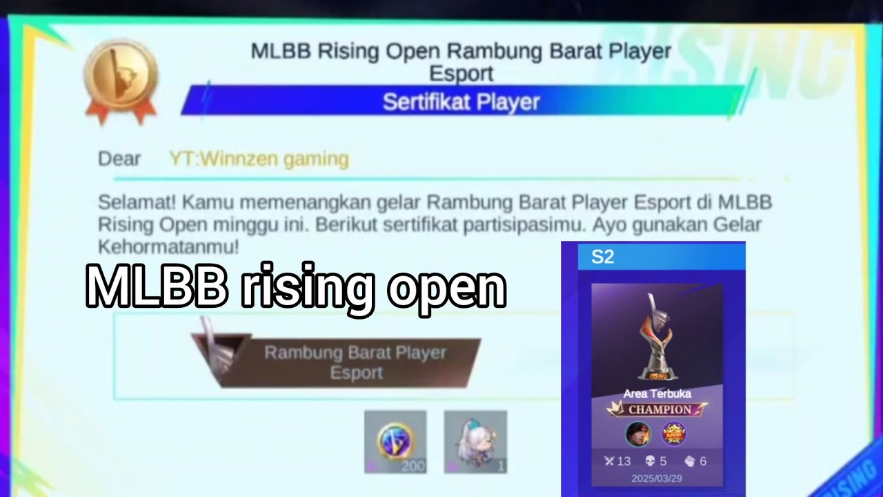 MLBB RISING OPEN - MOBILE LEGENDS - YouTube
