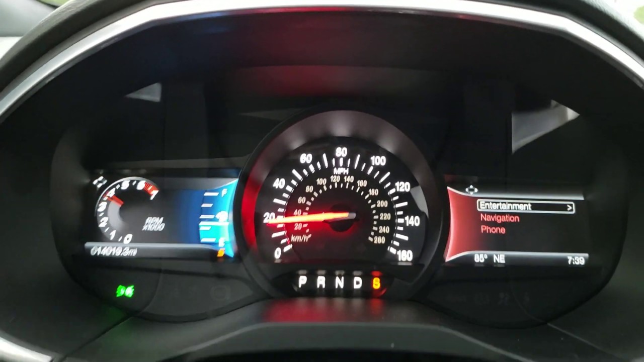 2019 Ford Edge ST Top Speed Run 130mph - YouTube