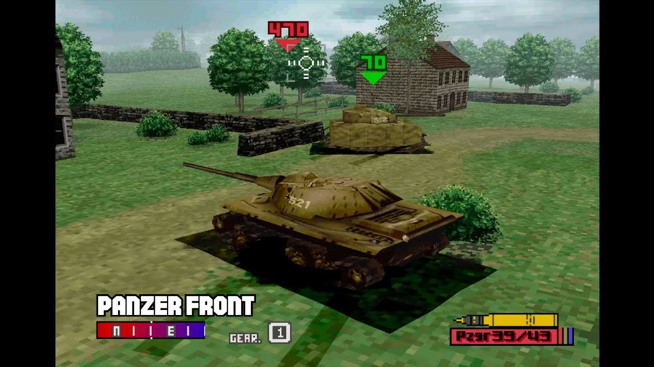 Panzer Front - Training Mission 1 (E-79) | German Campaign [PS1] - YouTube