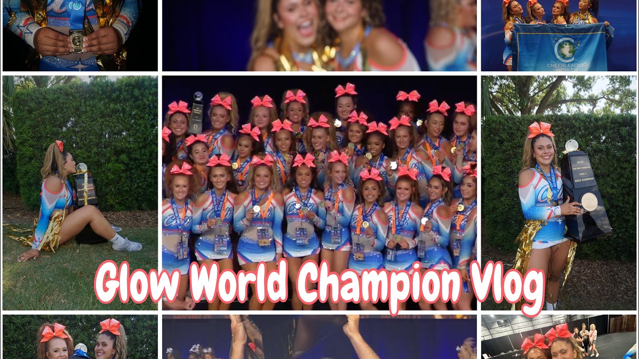 Glow Worlds Vlog: 2025 World Champions 🩷🌎 - YouTube