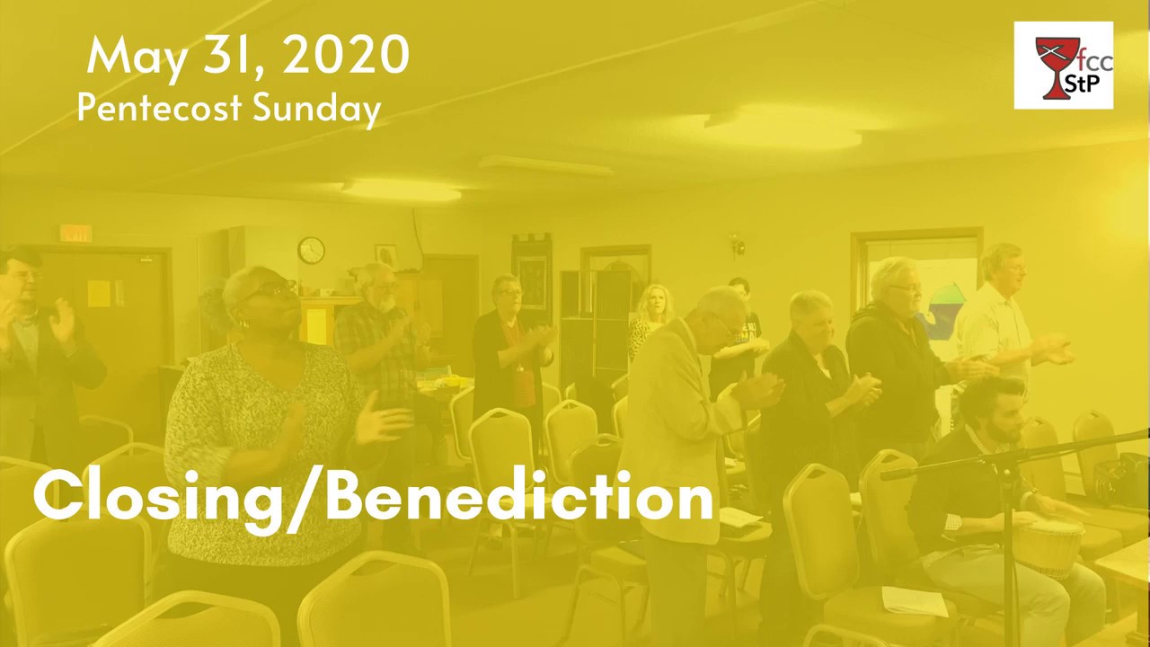 Sunday Worship (Benediction) May 31, 2020 - YouTube