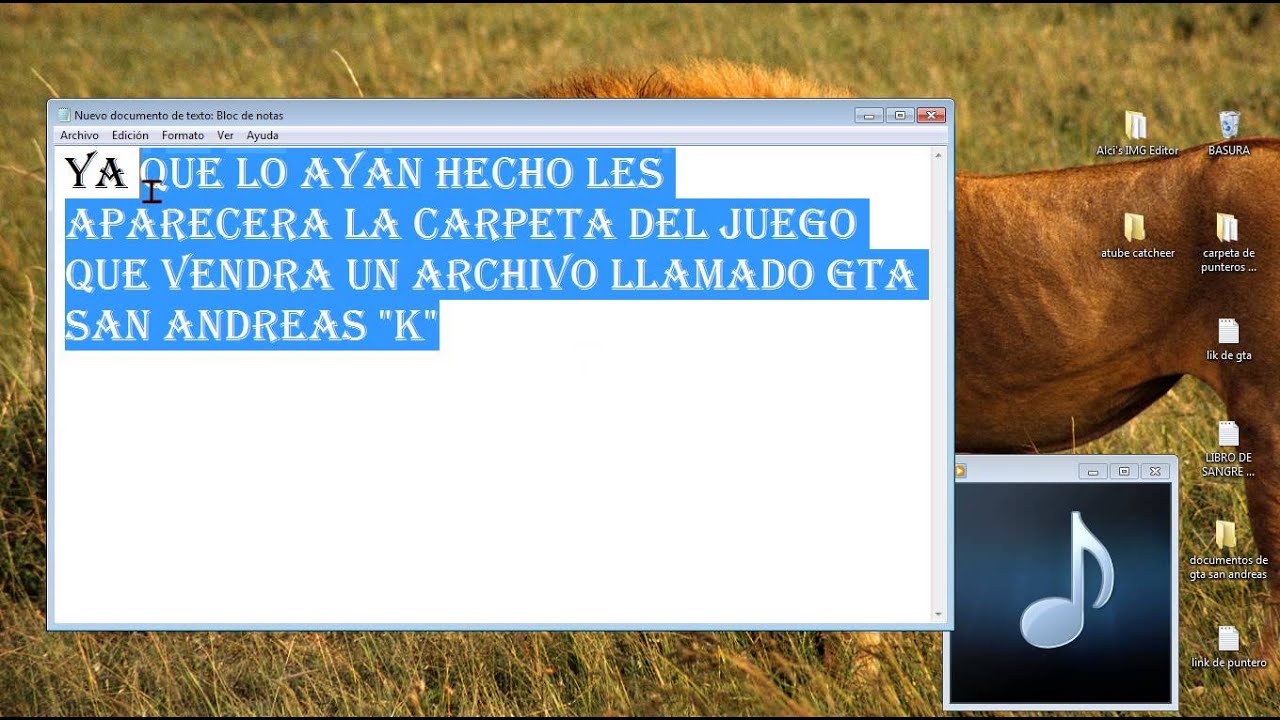 Como Descargar Gta San Andreas (RIP) (FULL EN HD) - YouTube