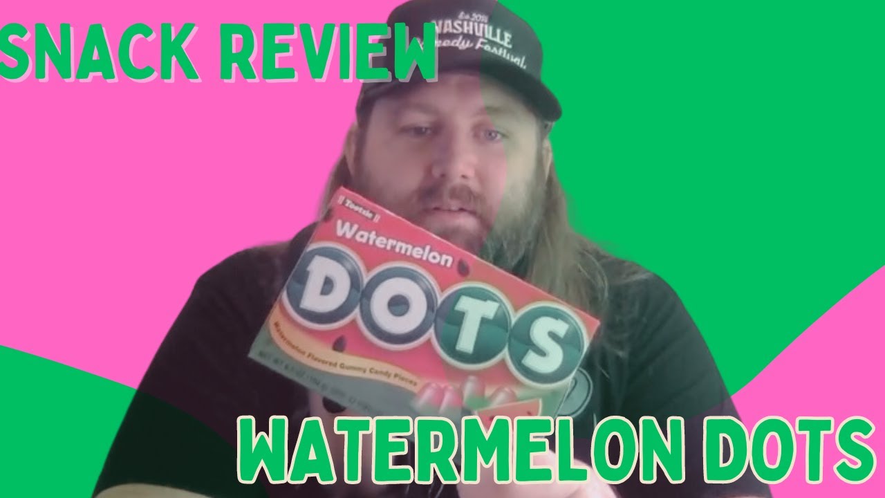 Snack Review: Watermelon DOTS - YouTube