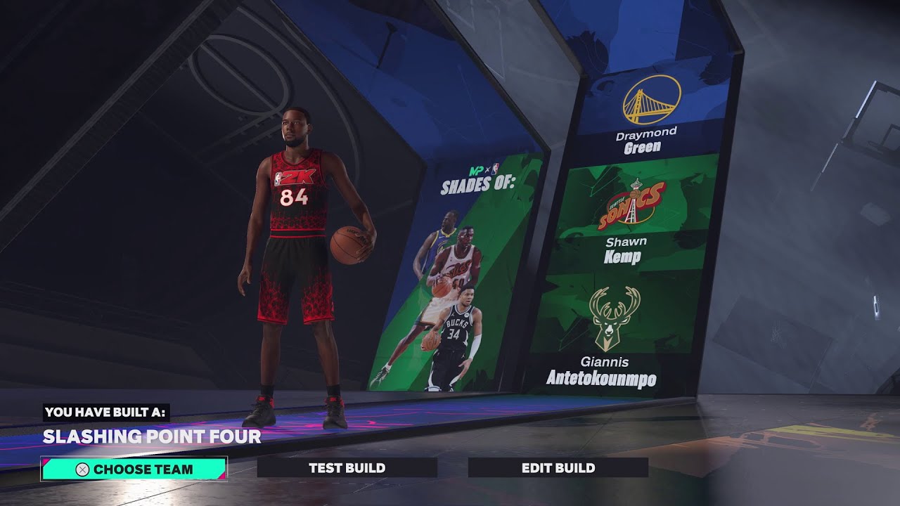 NBA 2K25 RARE BUILDS - SLASHING POINT FOUR - YouTube