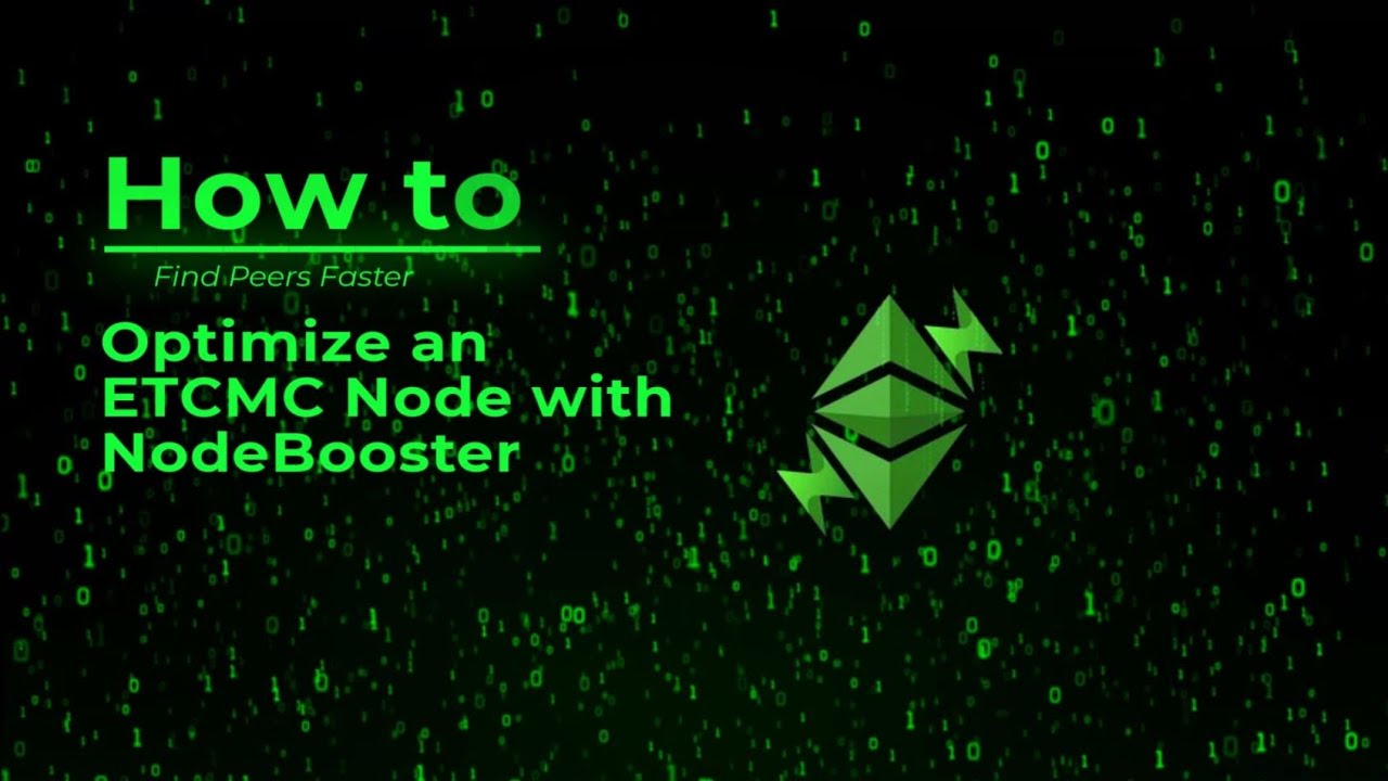 ETCMC // How to Optimize an ETCMC Node with NodeBooster - YouTube