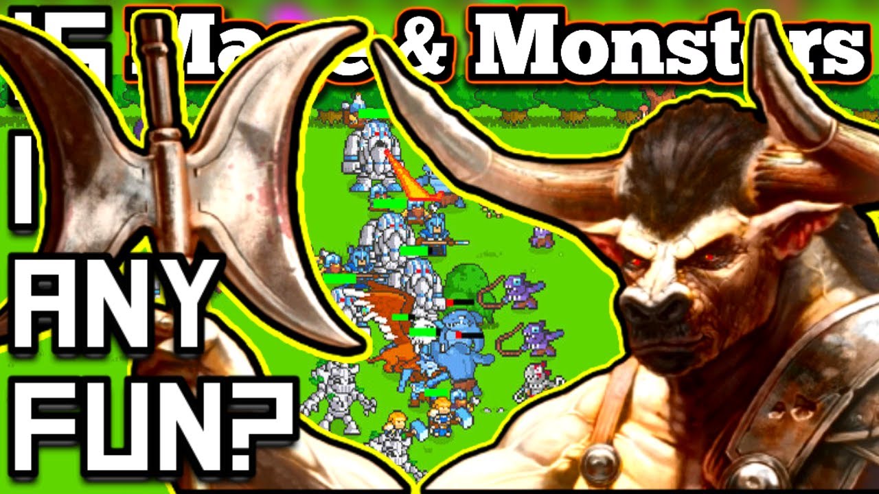 Mage and Monsters – Fantasy Army Roguelite Autobattler - YouTube