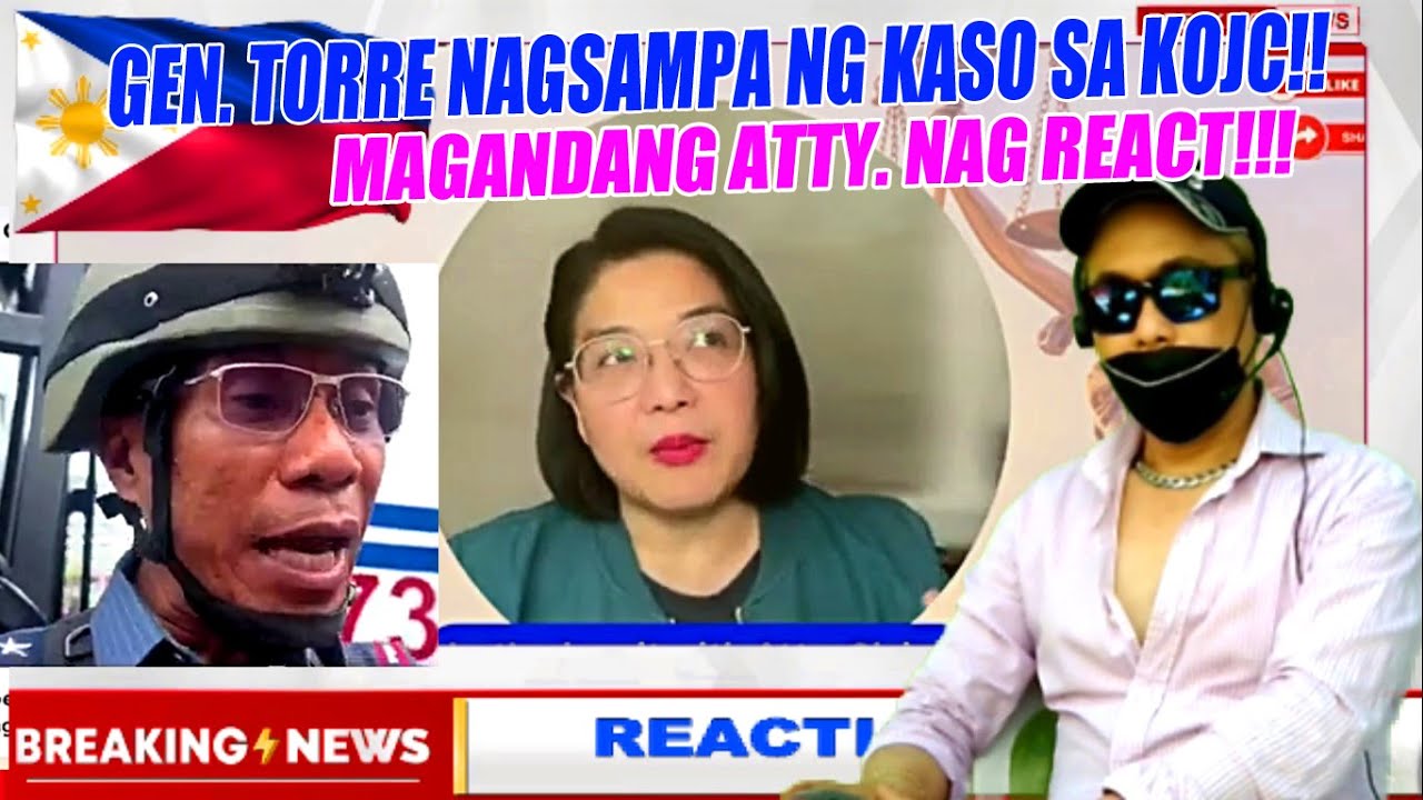 GEN. TORRE NAGSAMPA NG KASO PARA SA KOJC OFFICIALS, ATTORNEY NAG REACT ...