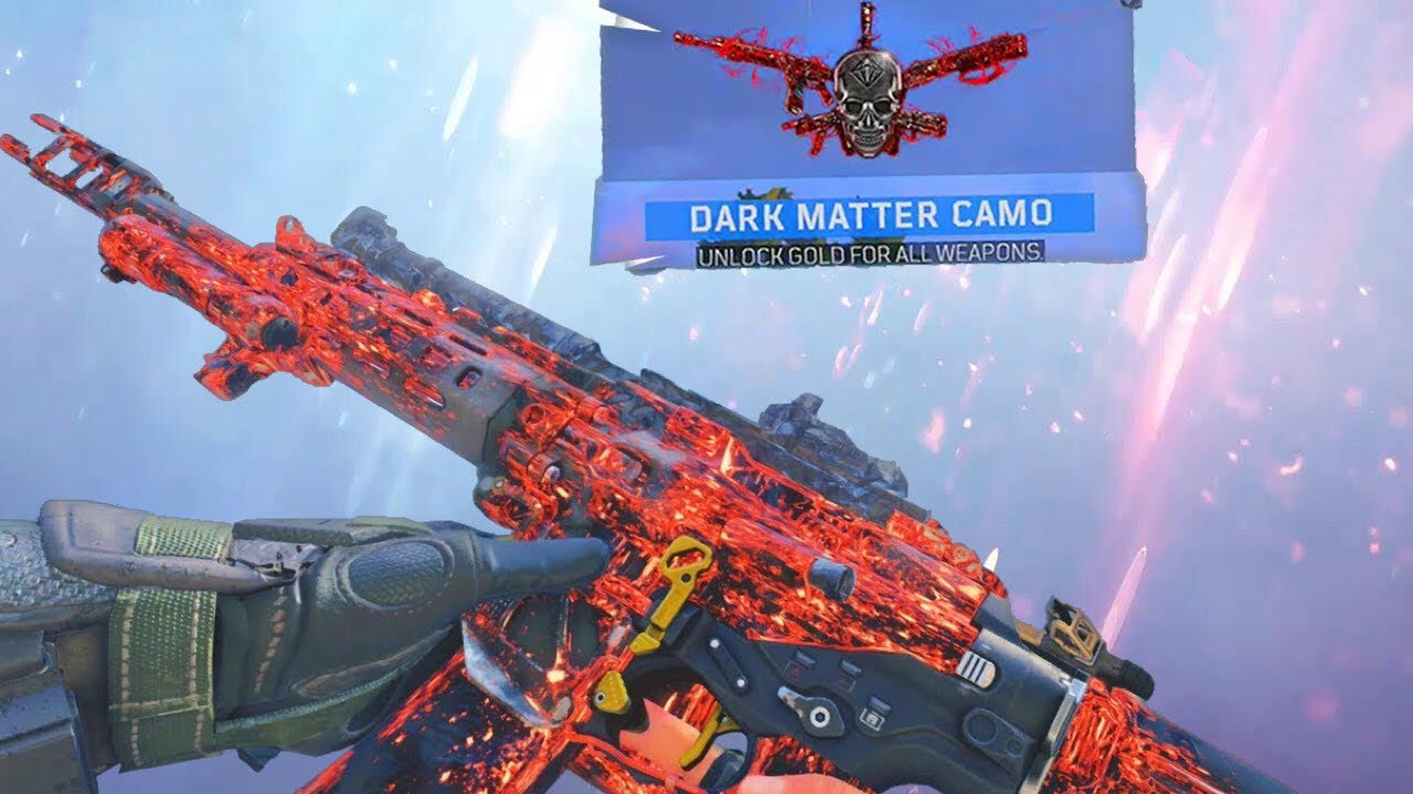 I UNLOCKED DARK MATTER CAMO IN BLACK OPS 4 (BO4) - YouTube