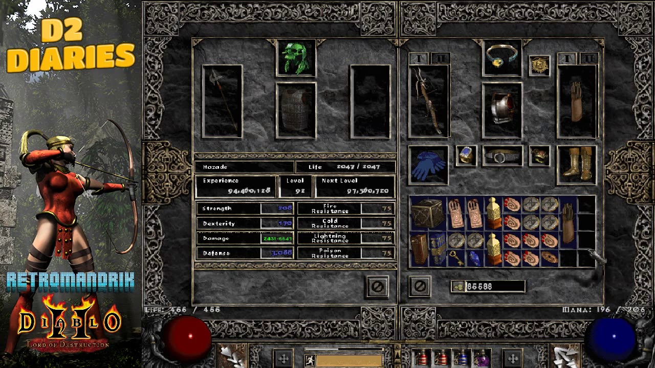 Diablo 2 Single Player with PlugY Mod - D2 Diaries: Bowazon - Stunned ...