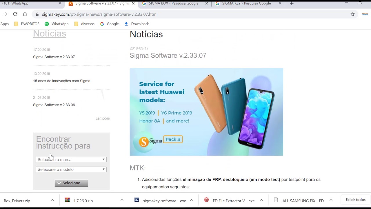 APRESENTAÇÃO SIGMA BOX E SIGMA KEY SUAS FUNÇÕES FABRICANTES SUPORTADOS ...
