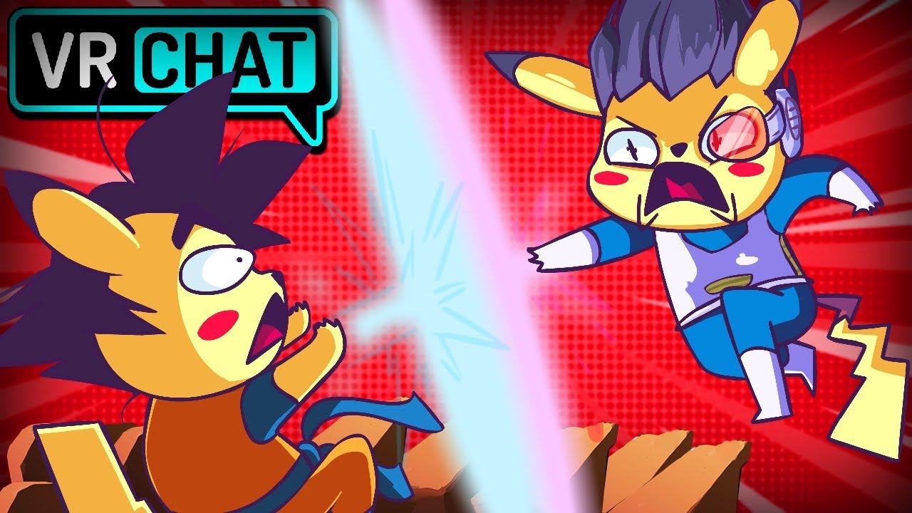 VRChat: PIKACHU GOKU vs PIKACHU VEGETA! El Hermano Meme and more ...