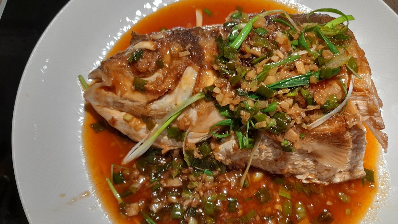 Fried fish with ginger sauce|Chinese recipe - YouTube