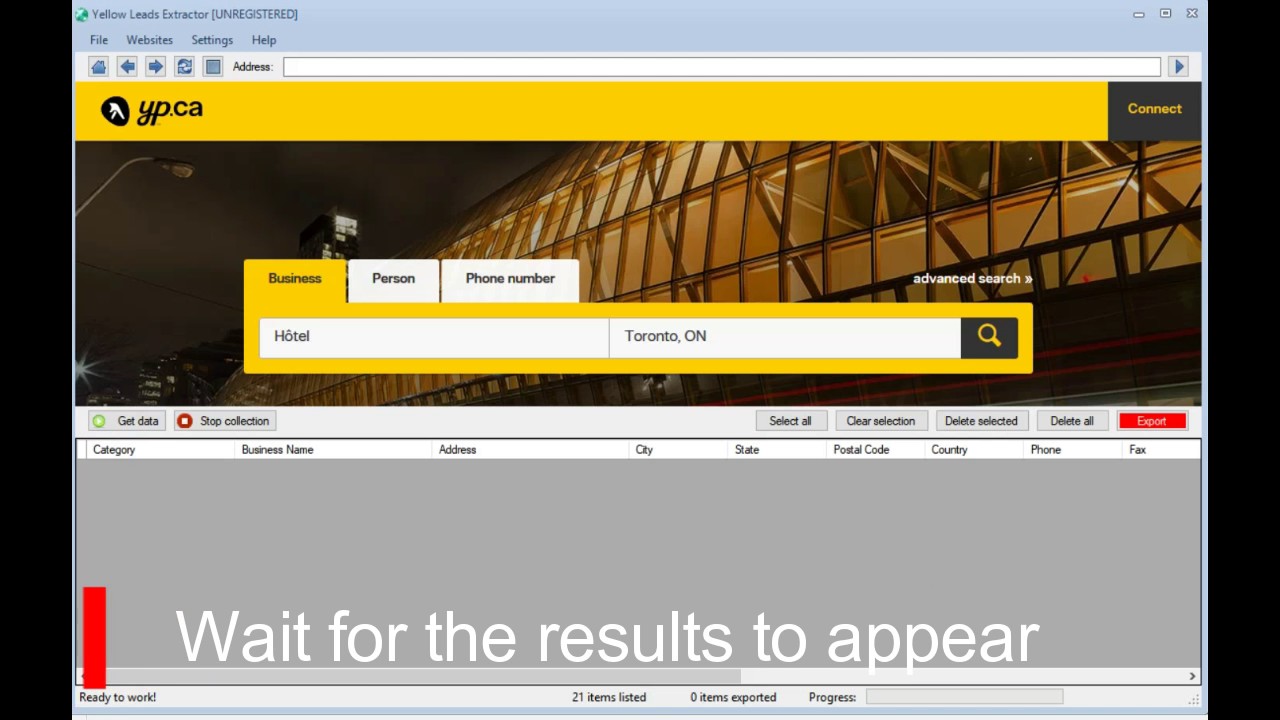 Yellow Pages Scraper for CANADA - YouTube