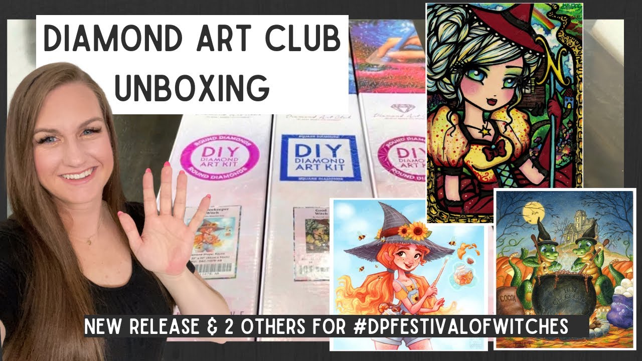Unboxing 3 Diamond Art Club Paintings including a new release. - YouTube