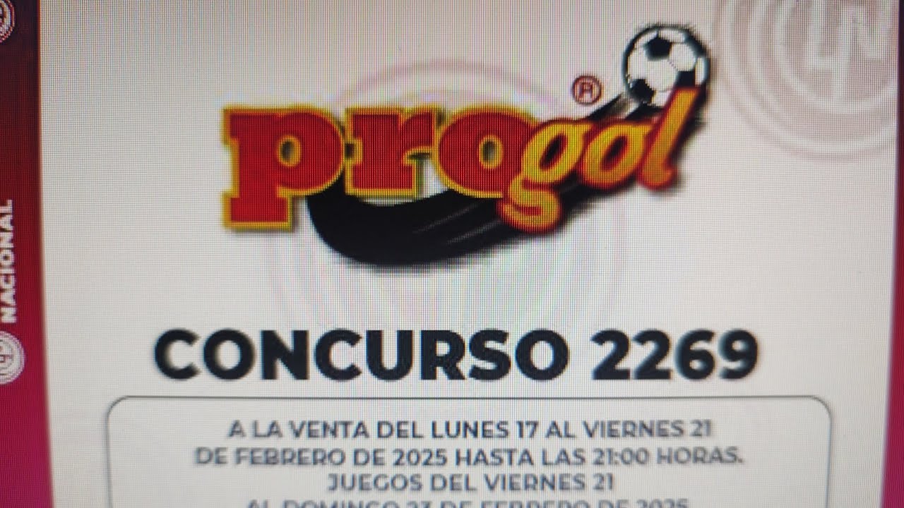 resultados Progol 2269 - YouTube