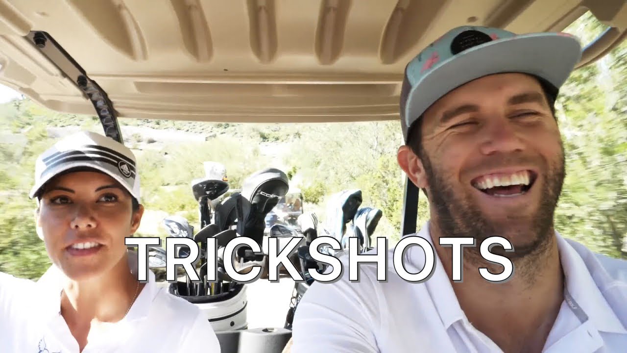 GOLFING WITH TANIA TARE & BRODIE SMITH! / QUINTERO¹ - YouTube