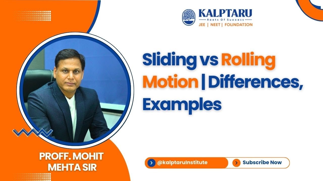 Sliding vs Rolling Motion | Differences, Examples & Physics Concepts ...