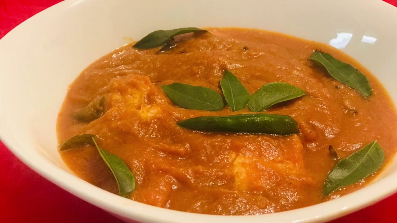 SImple & Easy Traditional Fish Curry | Salmon Thick Fish Curry | South ...