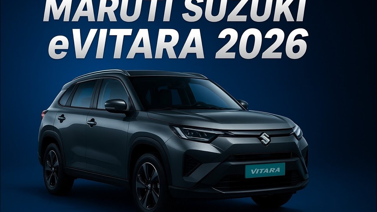 Maruti Suzuki eVitara 2026 – The Future of Electric SUVs in India ⚡ ...