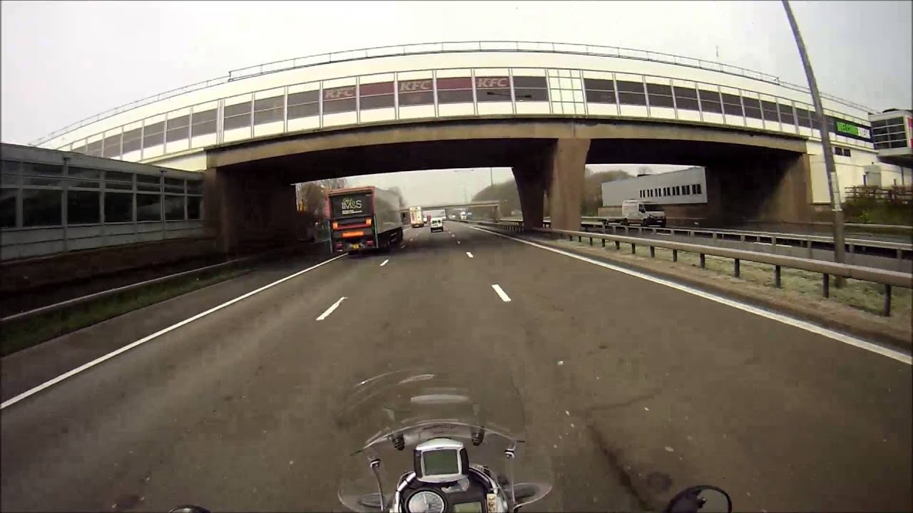 M6 Motorway Staffordshire, Junction 15 to Junction 16 - YouTube