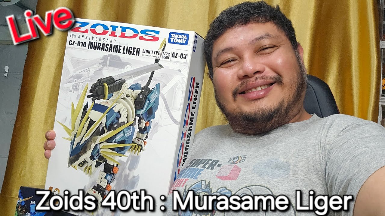 Live ทุลักทุเลรีวิว Zoids 40 th : Murasame Liger Lion Type จาก Takara Tomy. ของดี ต้องเก็บ ...