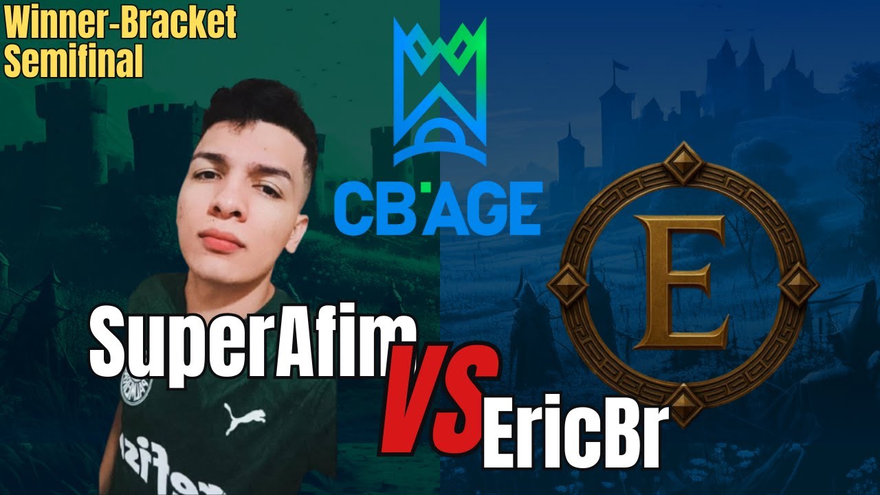 Clássico Mythologico! - EricBR x SuperAfim - Campeonato Brasileiro - Age of Empires 4 - YouTube