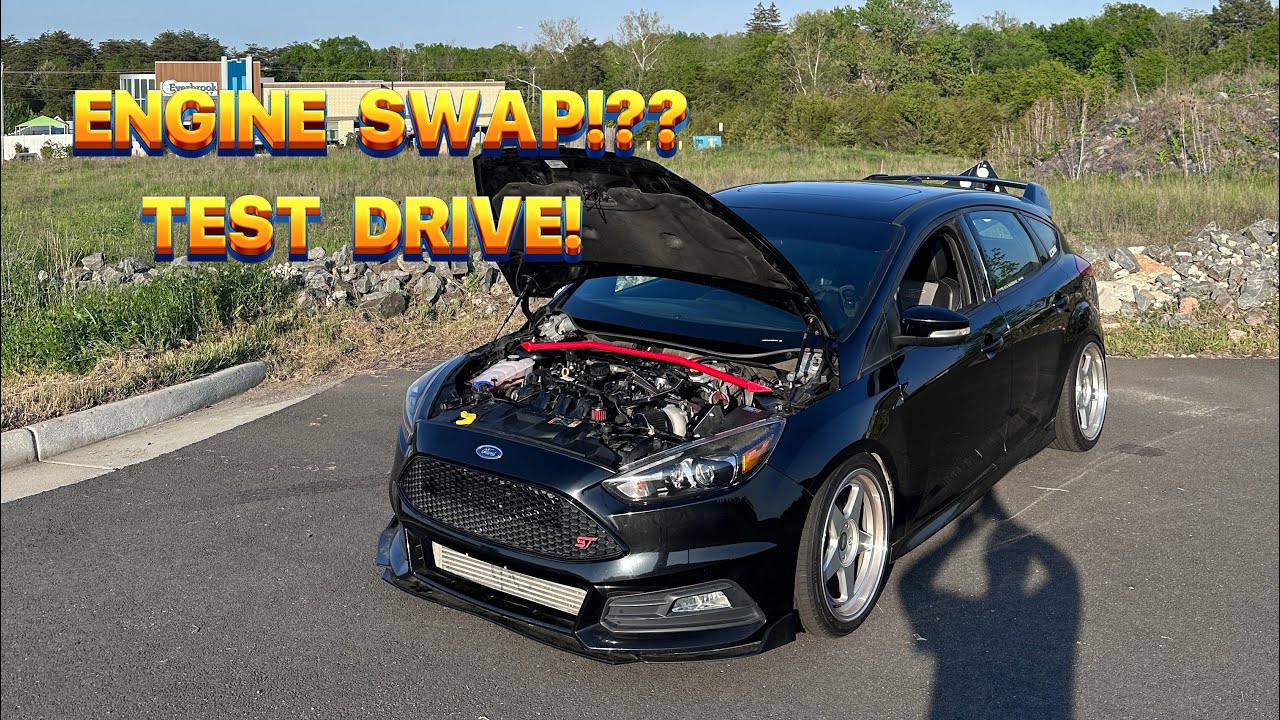 Ford Focus MK3 Engine SWAP? || Sidewinder kit DRIVE!! - YouTube