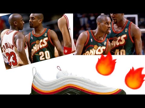 DETAILED REVIEW OF THE SEATTLE SUPER SONICS AIRMAX 97 SE🔥🔥🔥🔥 - YouTube