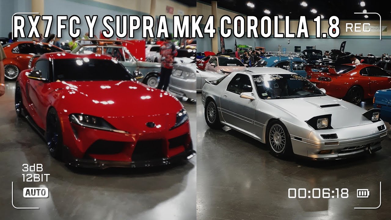 Tuner Evo Puerto Rico 2023 Rotativo RX7 FC Y Supra MK4 Corolla 1.8 ...