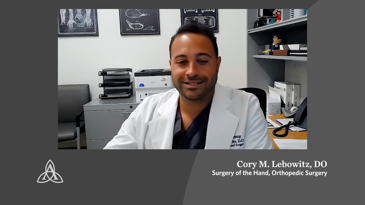 Meet Cory M. Lebowitz, DO, Surgery of the Hand, Orthopedic Surgery ...