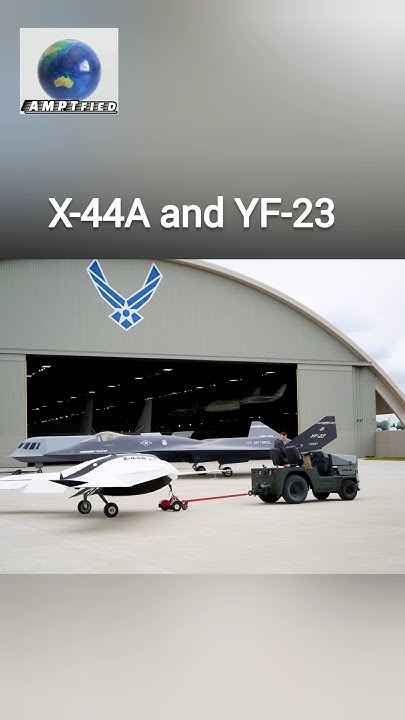 X-44A and YF-23 - YouTube