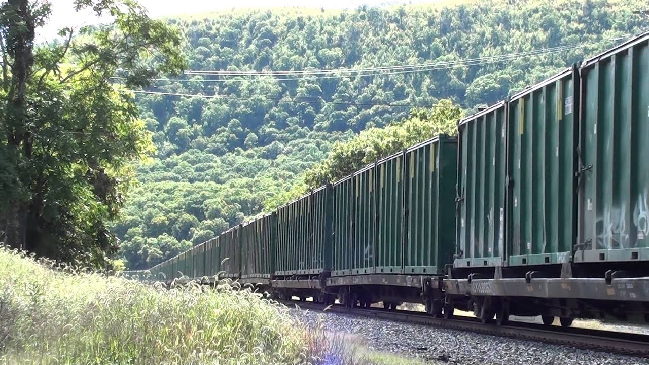 CSX Epic Garbage Train LONG! WMNY 6156 5281 8619 Auto 41 - YouTube