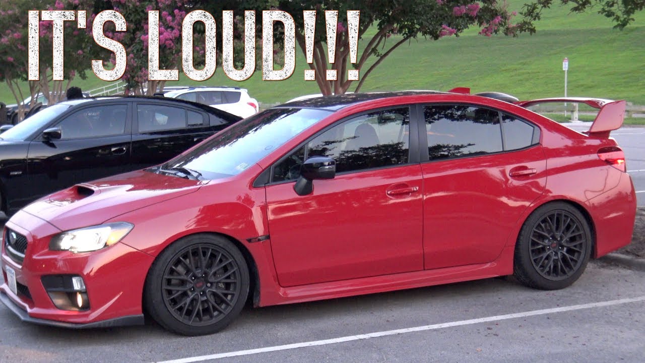 Modded Subaru WRX STI - IT'S LOUD!!! - YouTube