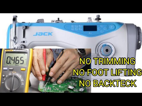 how to repair not work trimmer, foot and backteck solenoid of jack A4 and A3 control in urdu Hindi