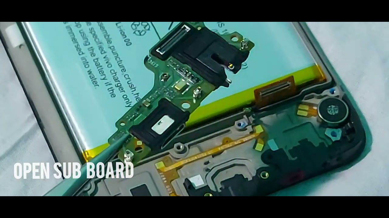 How to Disassemble Vivo Y01 2022 || Vivo Y01 Mobile Open Battery Panel ...