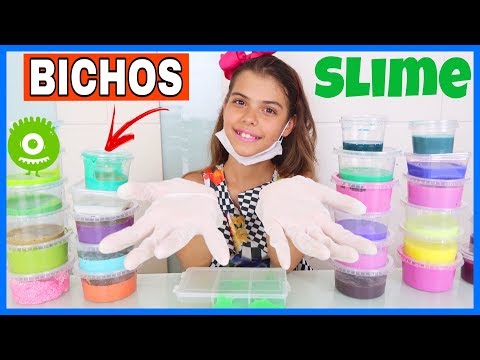 TEM BICHOS NAS MINHAS SLIMES #1 | NICOLE DUMER