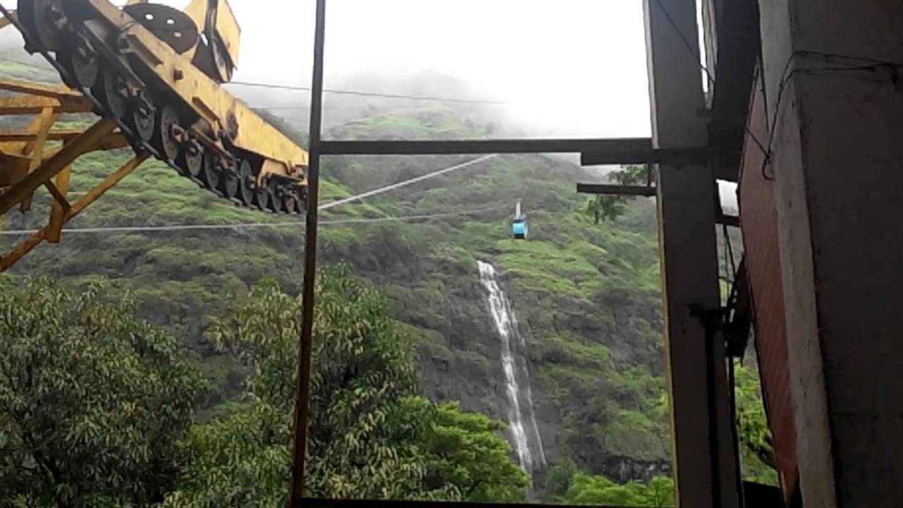 Raigad Fort - ropeway - YouTube