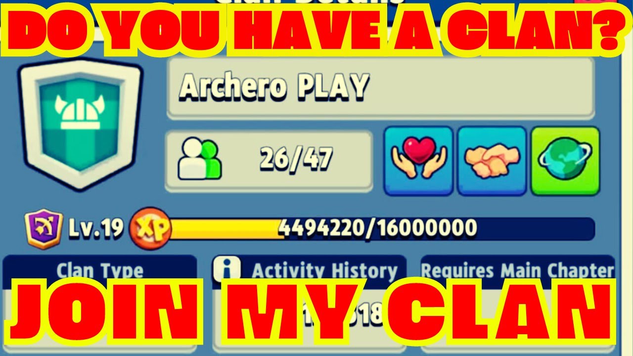 ARCHERO: DO YOU HAVE A CLAN? DO YOU KNOW WHAT TO BUY IN THE CLAN STORE ...