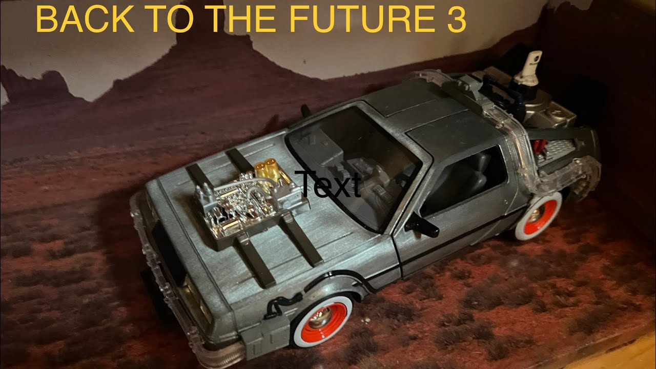 Unboxing and review BACK To The Future 3 Delorean Time Machine. - YouTube