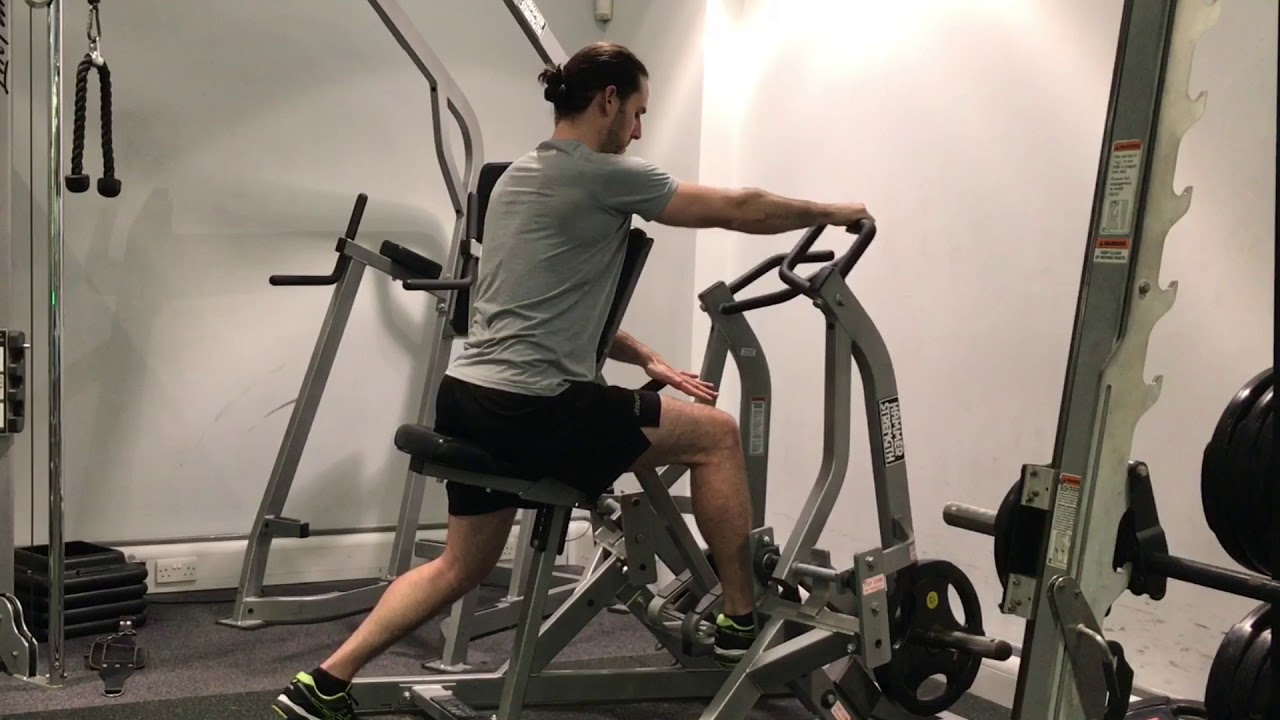 40PlusFit One Arm Iso Row - YouTube