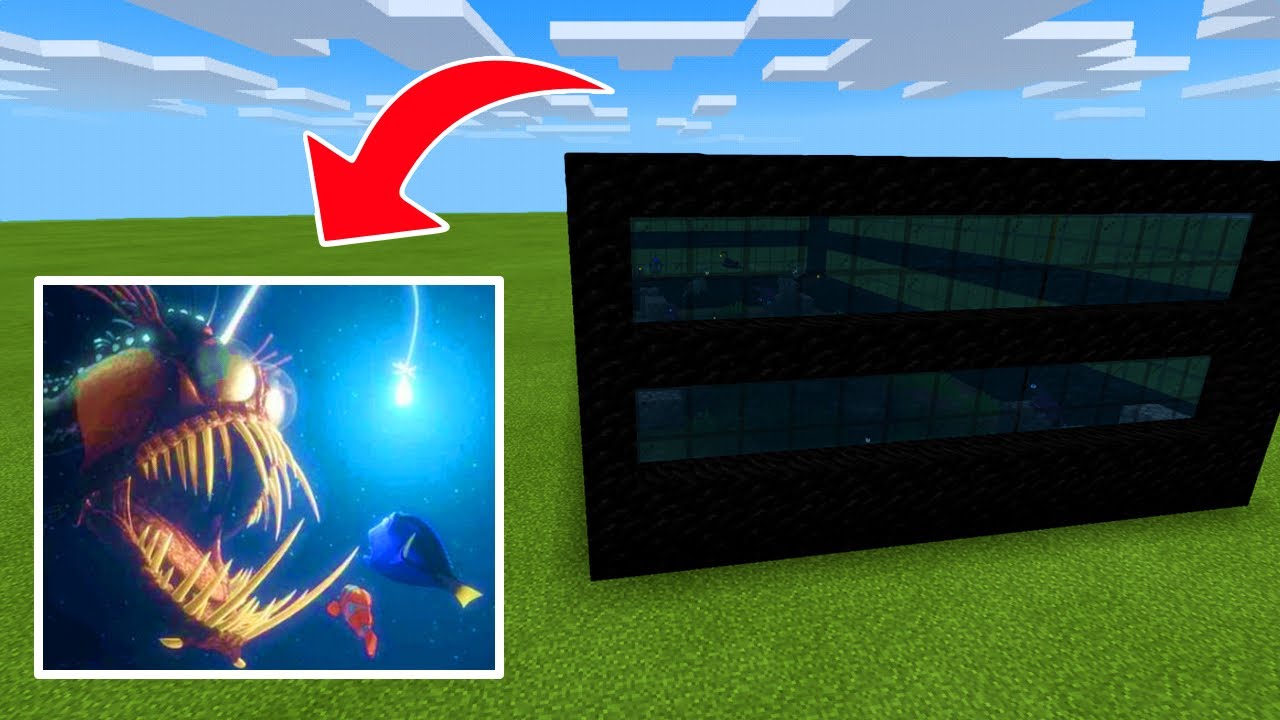 MCPE: How To Make an Anglerfish Farm - YouTube