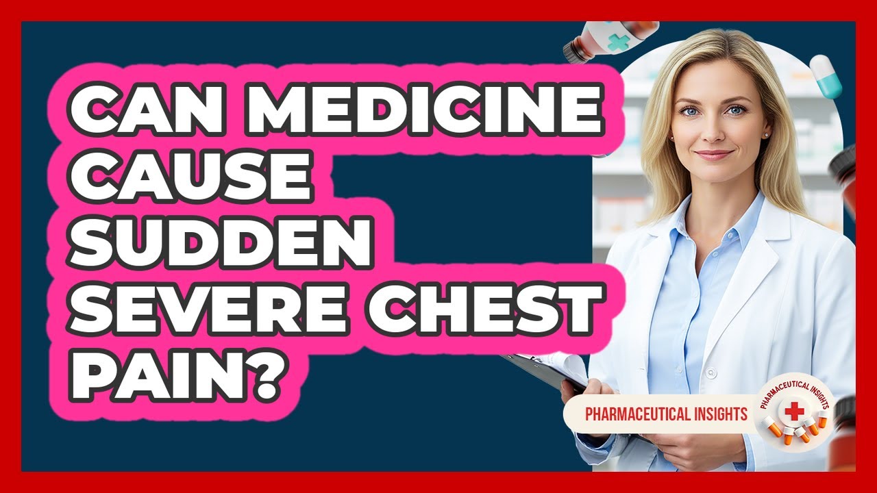 Can Medicine Cause Sudden Severe Chest Pain? - YouTube