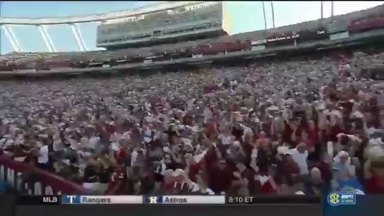 Sandstorm South Carolina Vs Texas A&M - YouTube