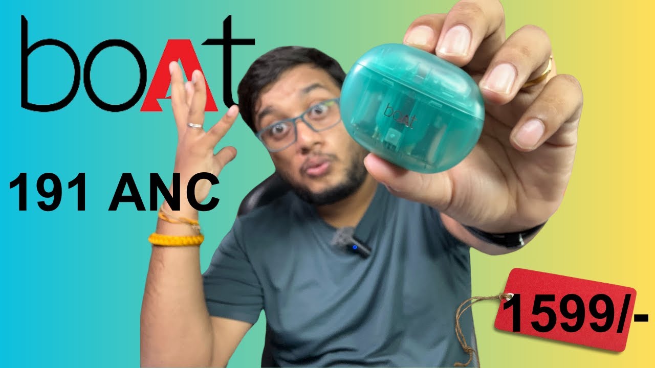 boAt airdopes 191 ANC unboxing || Transparent earbuds from boAt - YouTube