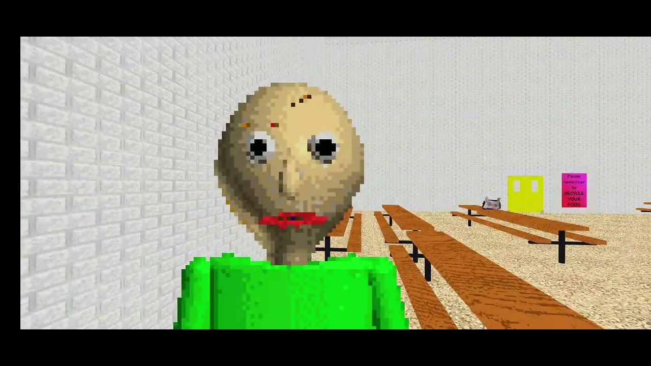 a math genius by studying while playing 'Baldi's Math Class' / '발디의 수학 ...