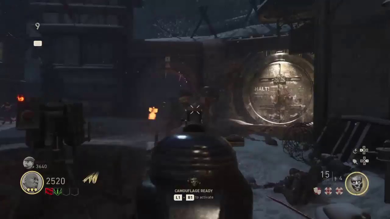 NAZI ZOMBIES COD WWII co-op - YouTube