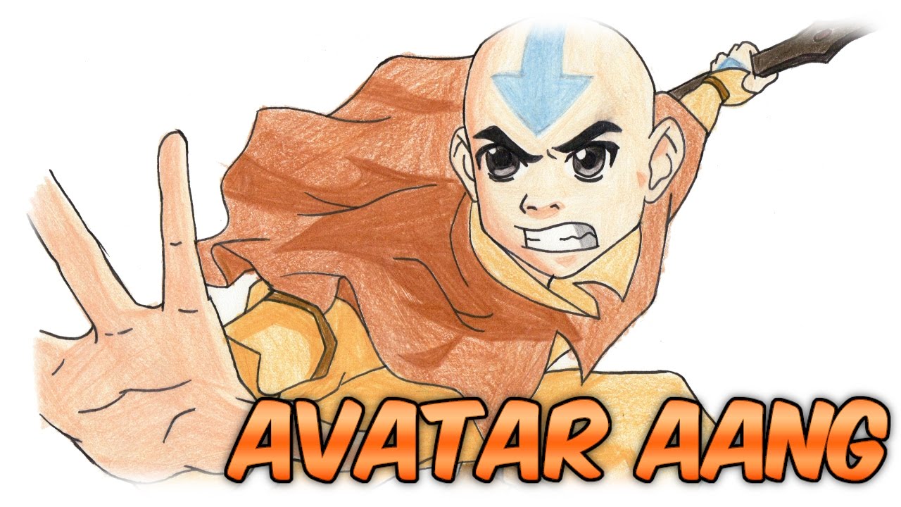 Speed Art | Avatar The Last Airbender: Aang | Drawing Timelapse #1 ...