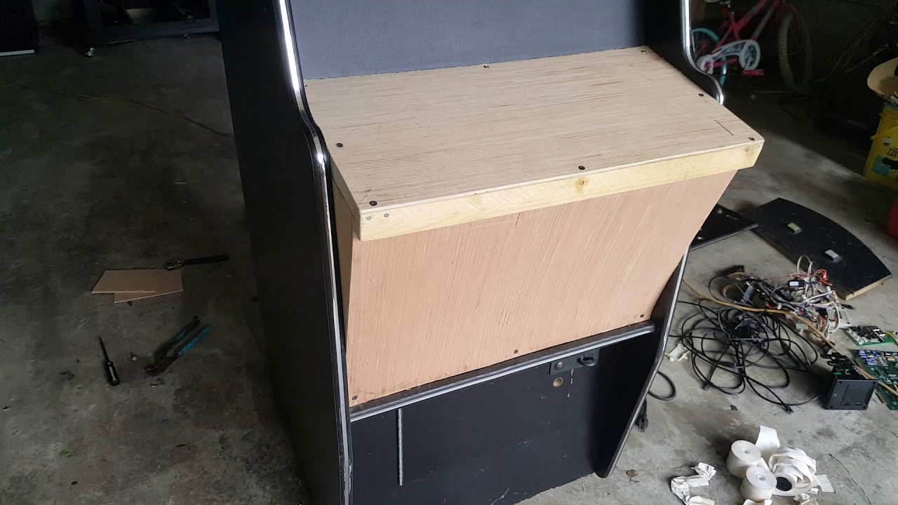 Pandora's Box stand up (full) arcade part 2 control panel - YouTube